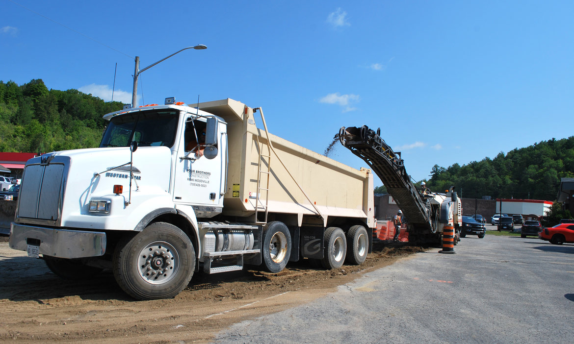 IGA Road project gets underway » Minden Times
