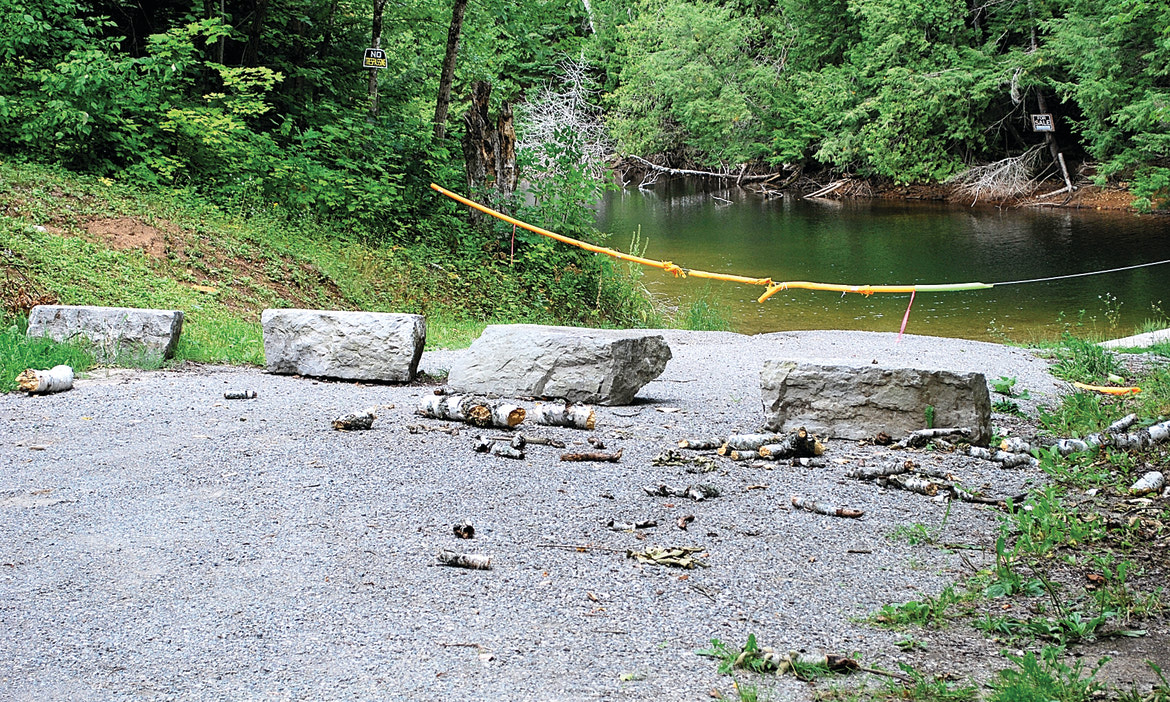 Boats stranded on Bob Lake » Minden Times